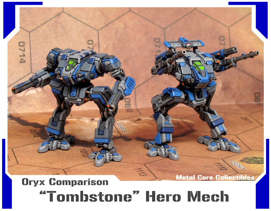 Oryx "Tombstone" Hero Mech – Metal Core Collectibles