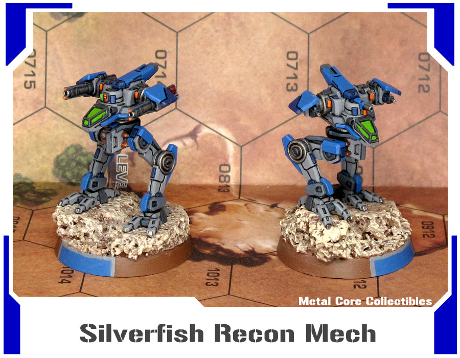 Silverfish Recon Mech – Metal Core Collectibles