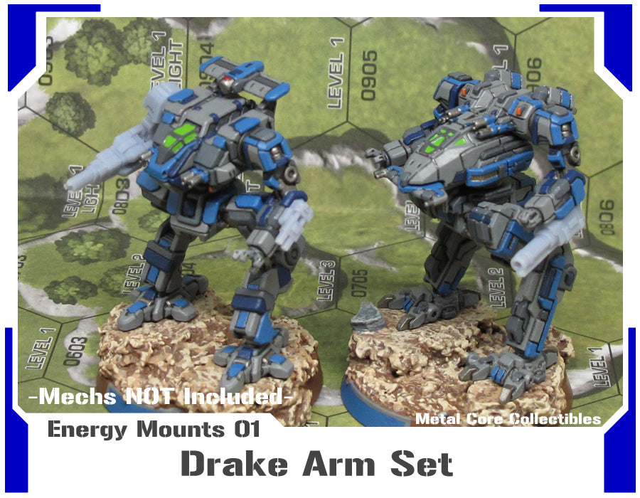 Drake Arm Part Pack – Metal Core Collectibles