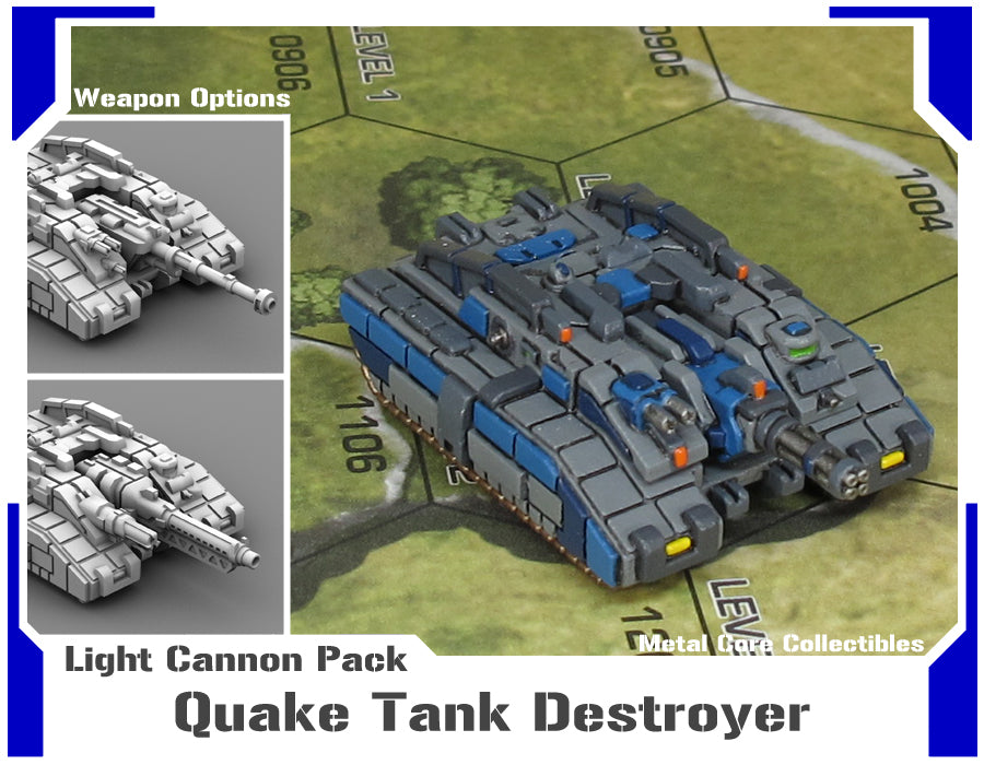 Quake Tank Destroyer – Metal Core Collectibles
